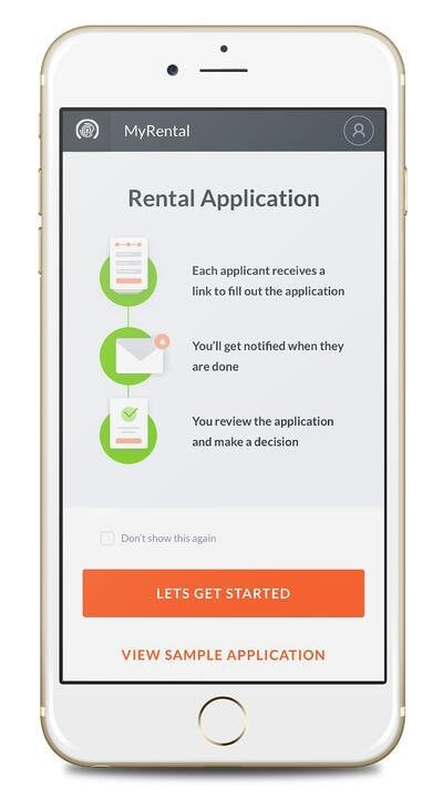 Free, Online Rental Application | Tenant Applications - MyRental