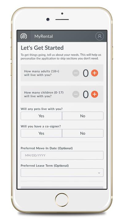 Free, Online Rental Application | Tenant Applications - MyRental